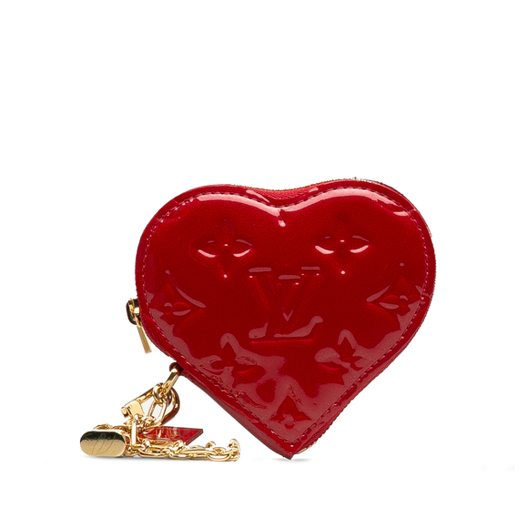 Louis Vuitton | Bags | Louis Vuitton Monogram Vernis Heart Coin Purse ...